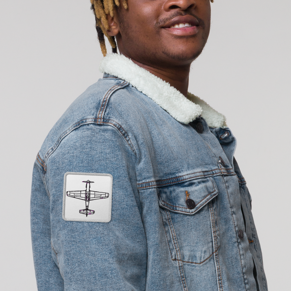 Spitfire Schematic Embroidered Patches - Warbirds at Aeroswag