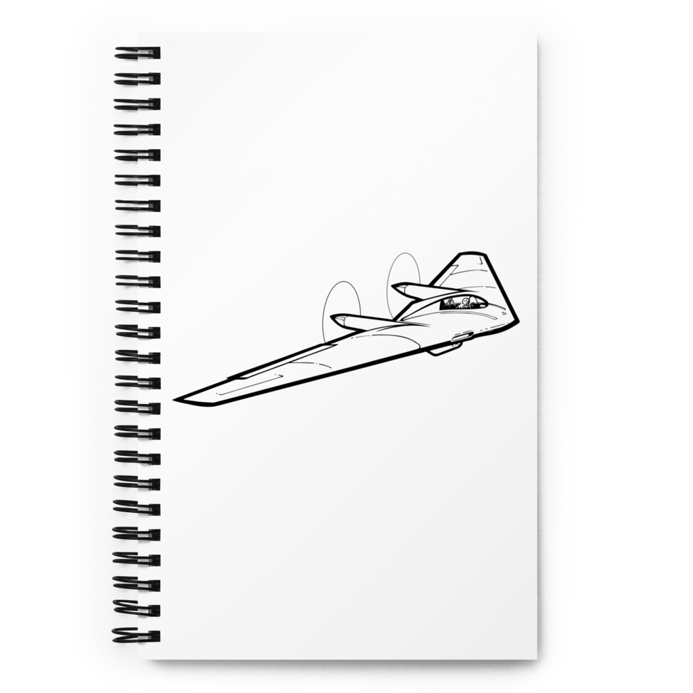 Northrop N9MB Flying Wing Prototype Notebook - Northrop Corporation at ...