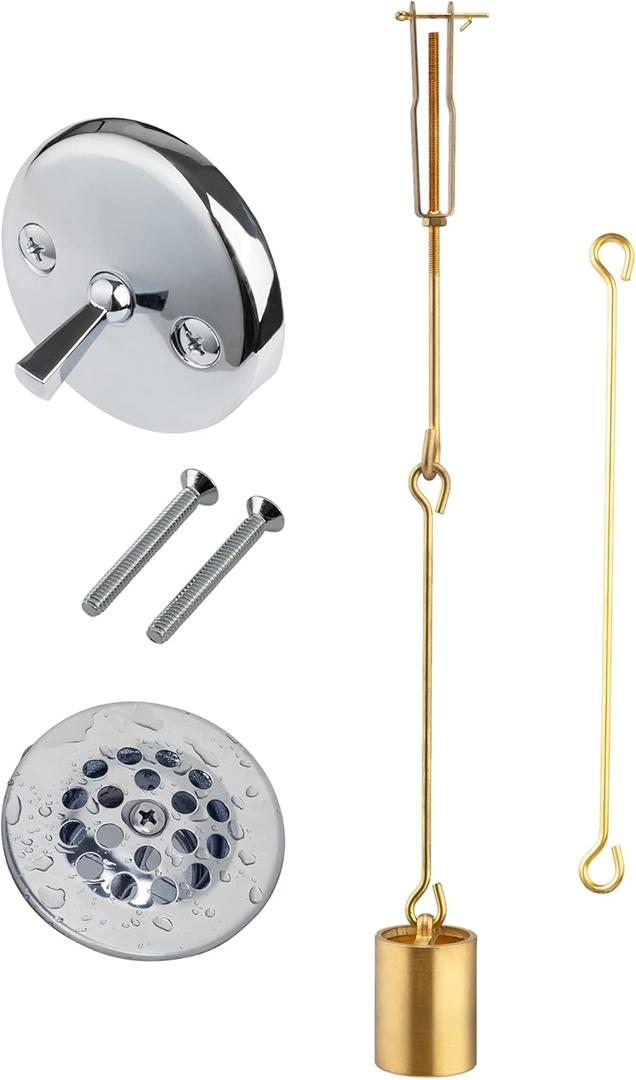 CHROME LINKAGE TUB WASTE & OVERFLOW KIT | Corsair Plumbing and Gas Ltd