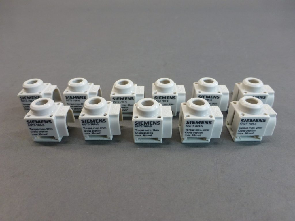 *Lot of 11* Siemens 5ST3768-5 Cable Terminals – GPM Surplus
