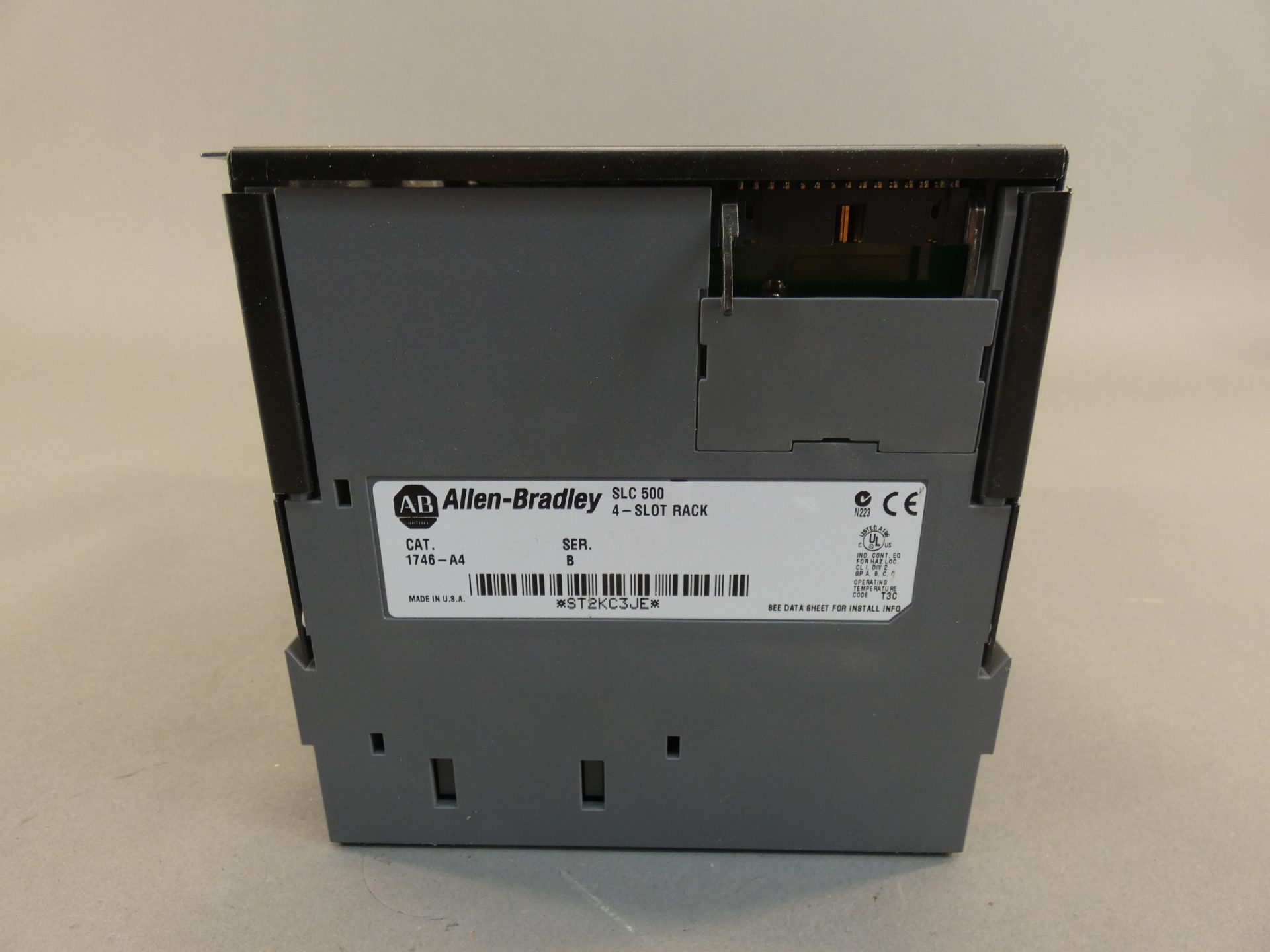 Allen-Bradley SLC 500 1746-P2 Power Supply, 1746-A4 4-Slot Rack, 1746 ...