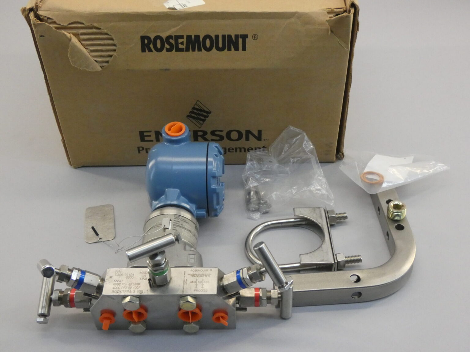 Emerson Rosemount 3051S3CD3A2A11A2AD104 Series 3051S Pressure ...