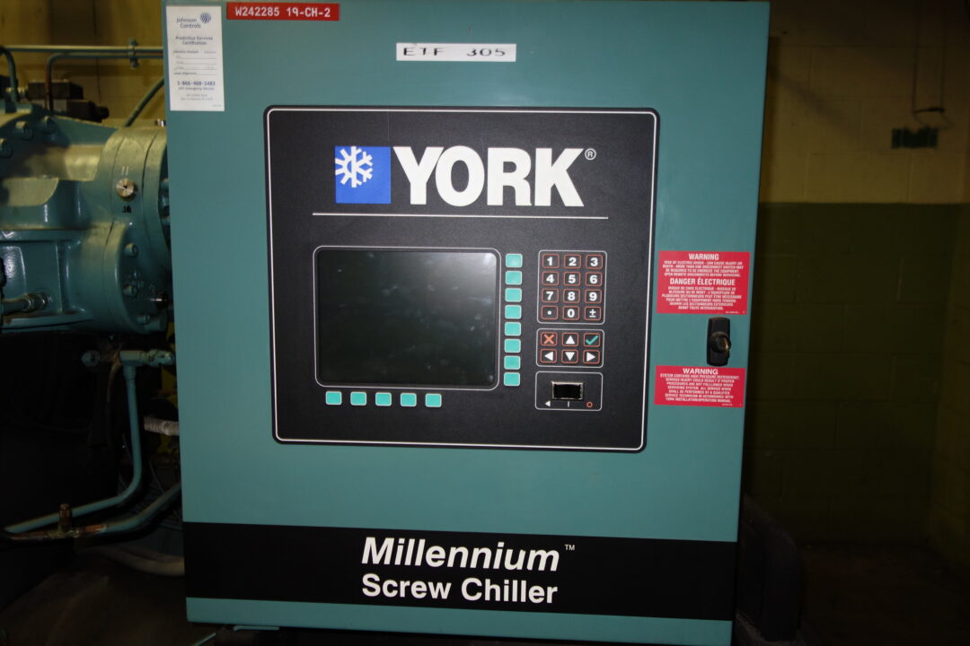 York Millennium Screw Chiller, R22, READY TO SHIP! – GPM Surplus