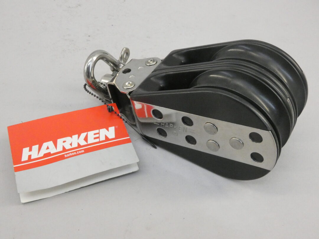 Harken 1544 Pulley 3″ Midrange Double Block – GPM Surplus