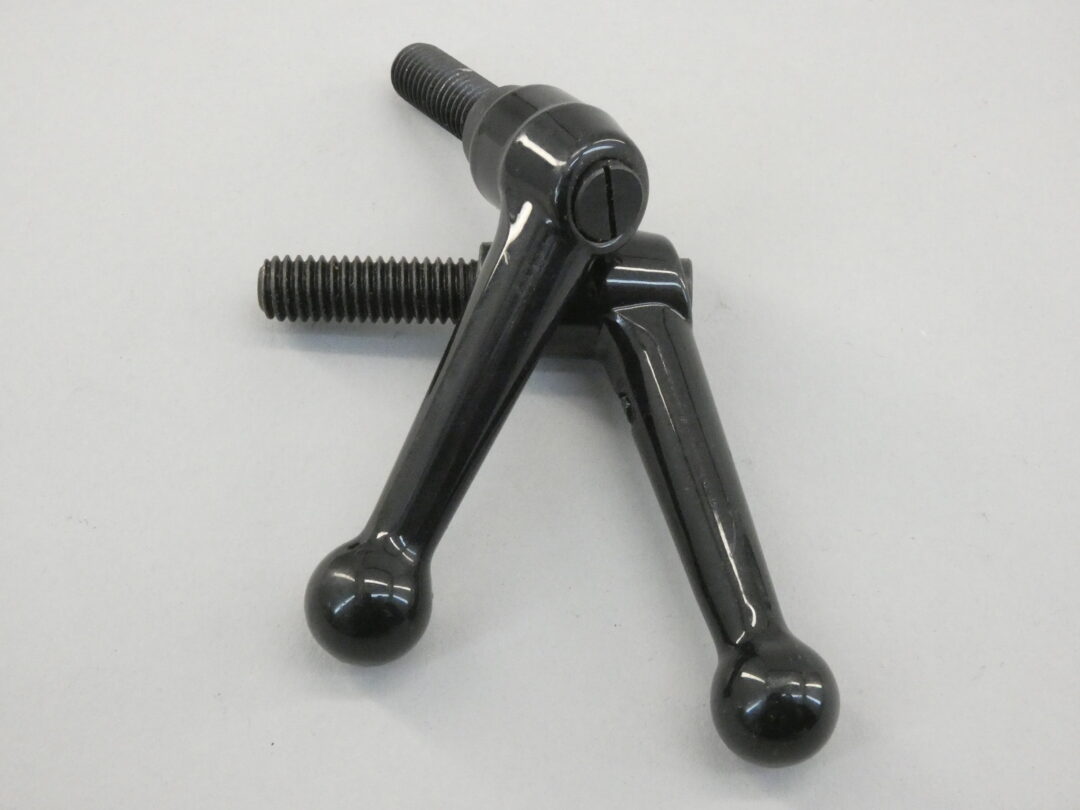 *Lot of 2* Adjustable Knob Threaded Handles 3/8-16 Thread, 1-3/16″ Stud ...