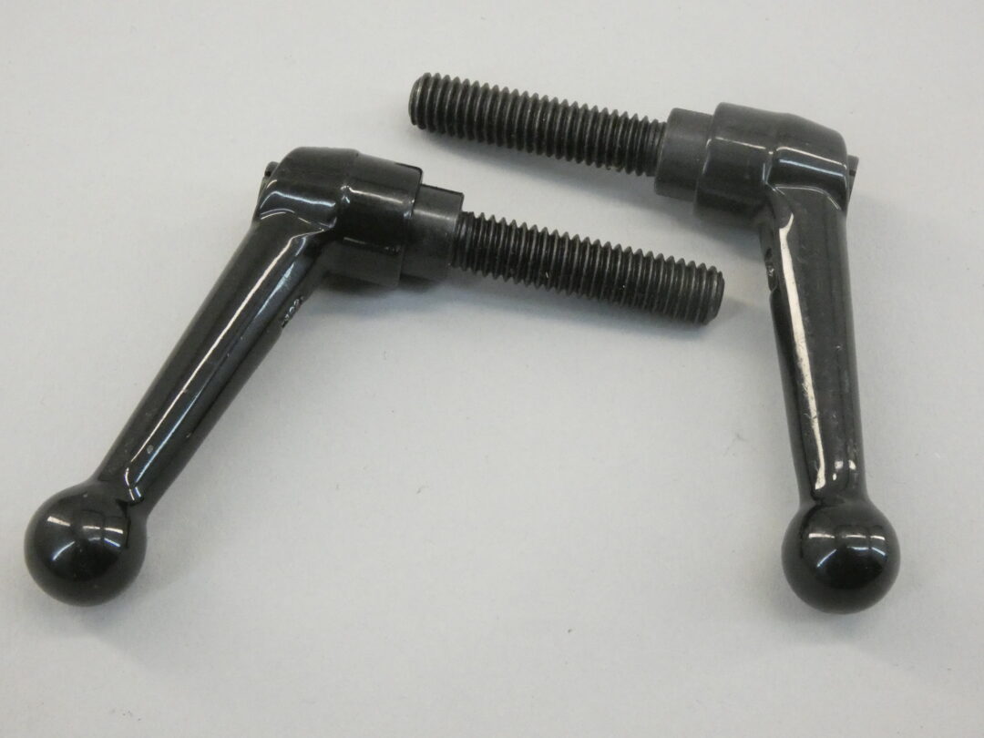 *Lot of 2* Adjustable Knob Threaded Handle 3/8-16 Thread, 1-9/16″ Stud ...