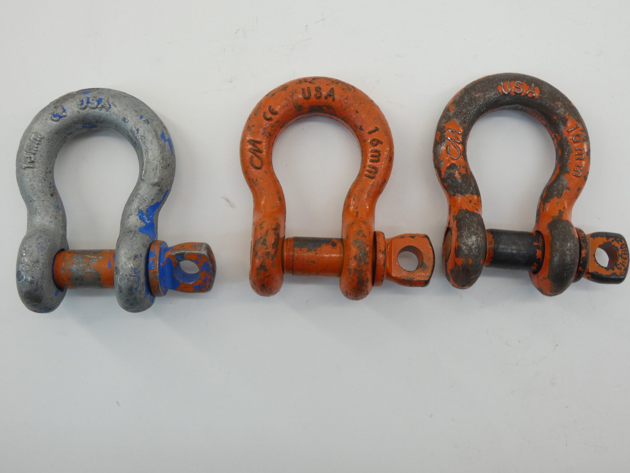 *Lot of 3* CM WLL4-1/2T-5/8″ Shackles , 4-1/2 Ton – GPM Surplus