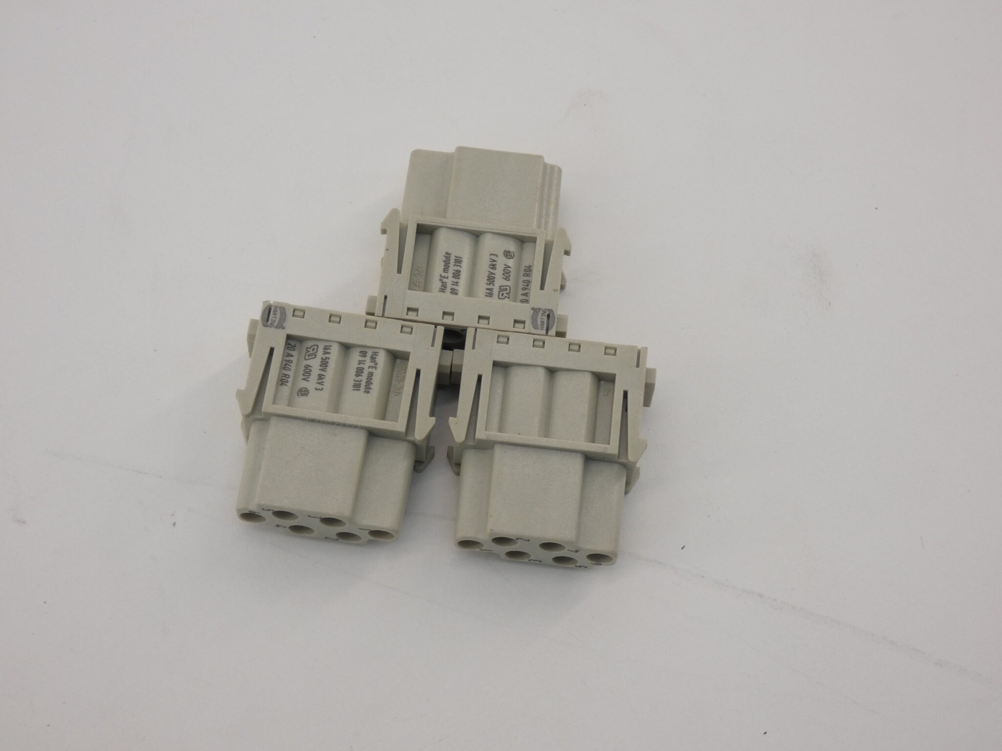 *Lot of 3* Harting 09140063101 Modules – GPM Surplus