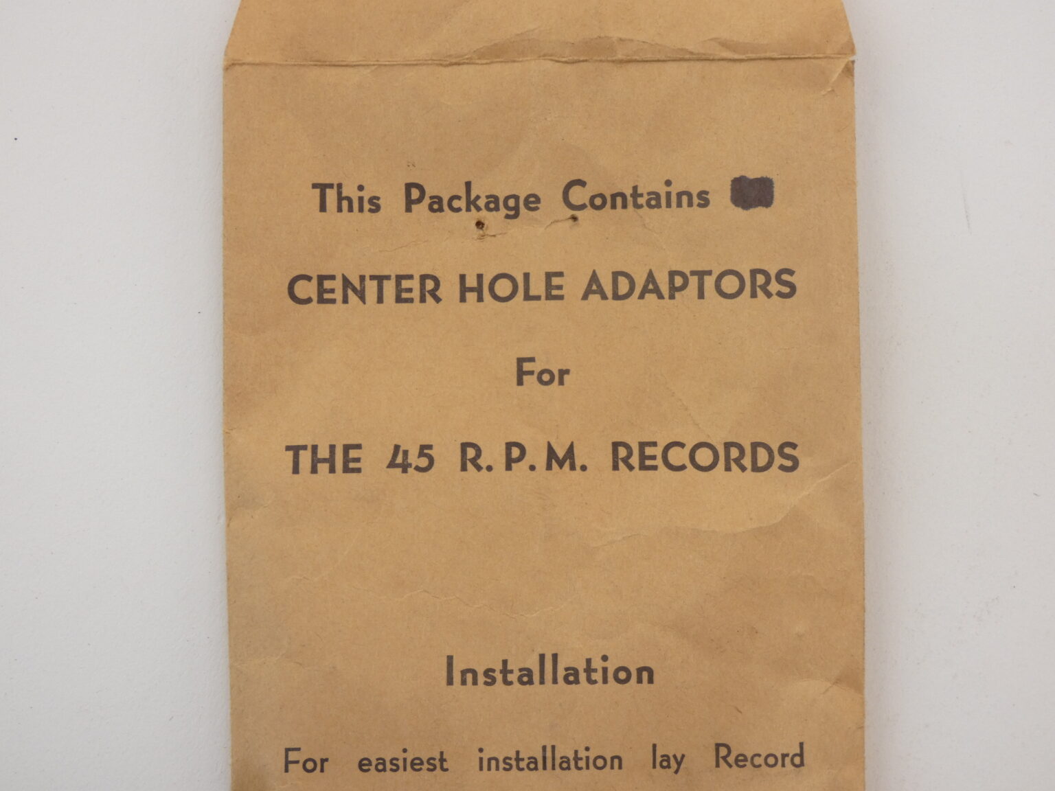 *Lot of 10* 45 RPM Adapters, 45 RPM Records, Plastic – GPM Surplus