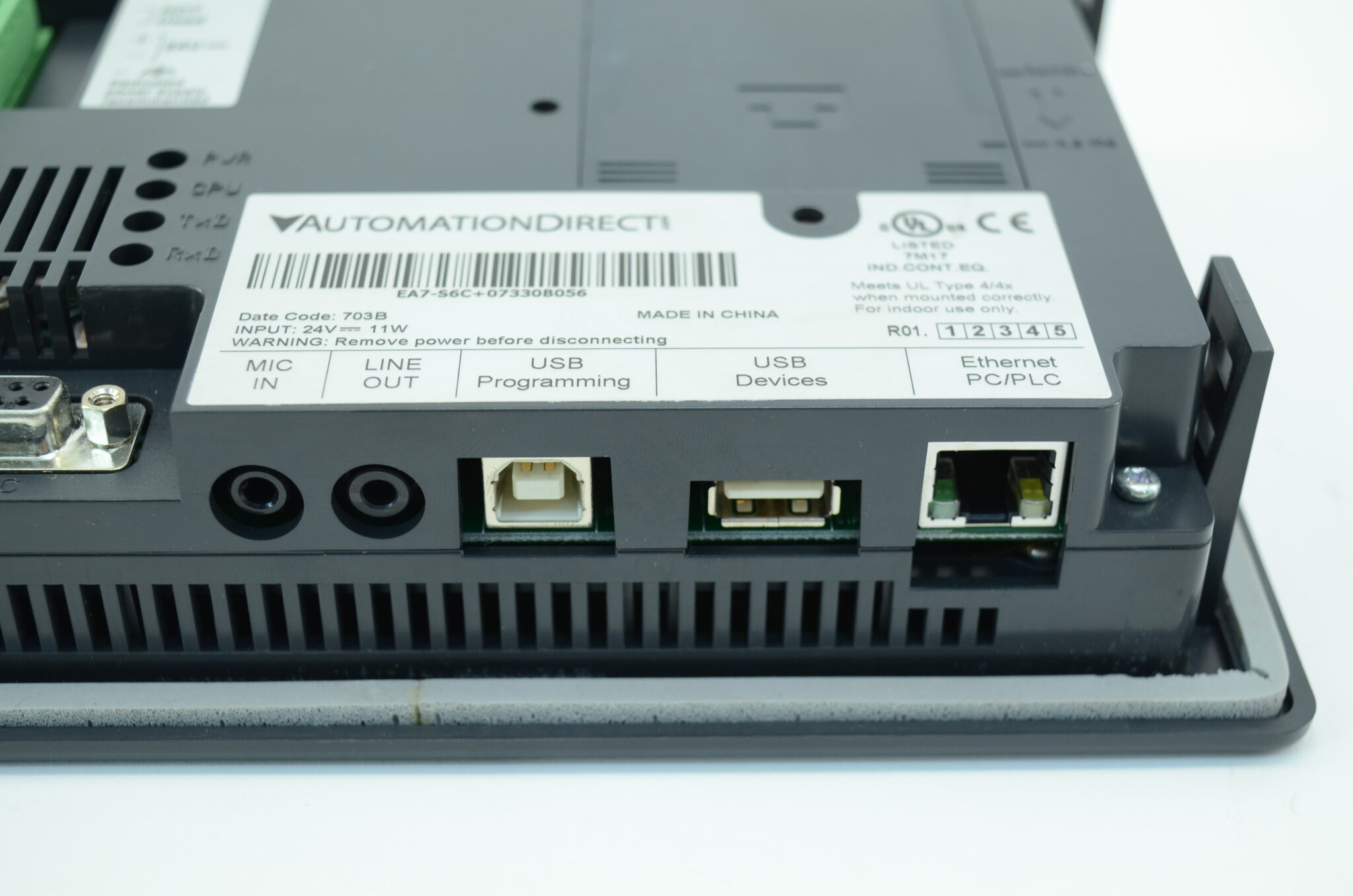 Automation Direct EA7-S6C Color Touch Panel – GPM Surplus