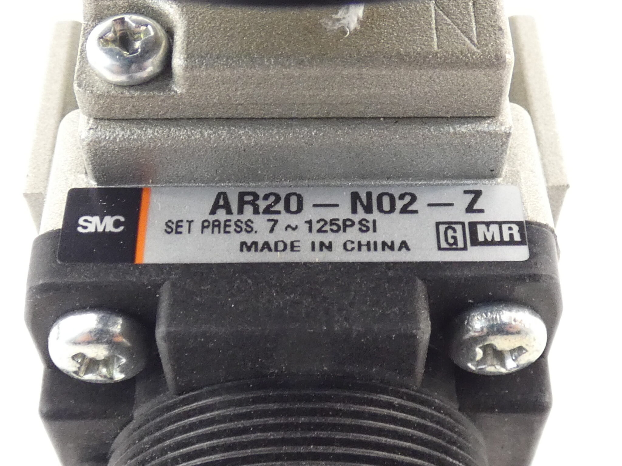 *Lot of 4* SMC AR20-N02-Z Regulator W/ 0-30PSI Gauge, 125 PSI – GPM Surplus