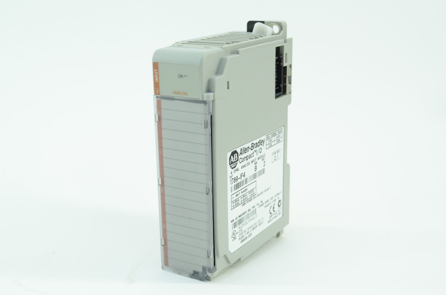 Allen-Bradley 1769-IF4 Analog Input Module, 4 Channel, Ser. B, Rev. 2 ...