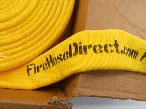 FireHose Direct 1-1/2″ Double Jacket 50′ Yellow Fire Hose*Water Use ...