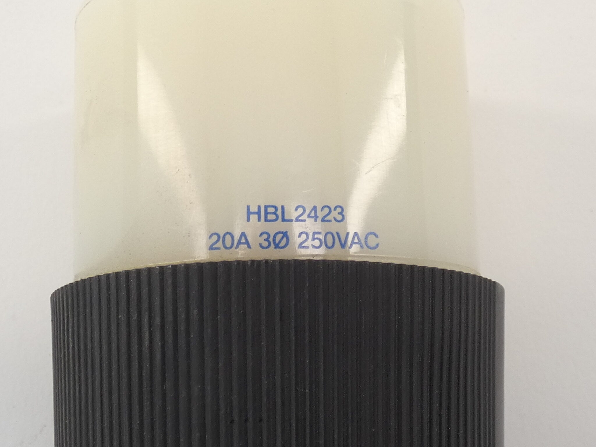 Hubbell HBL2423 Receptacle Connector, 250VAC, 20A – GPM Surplus