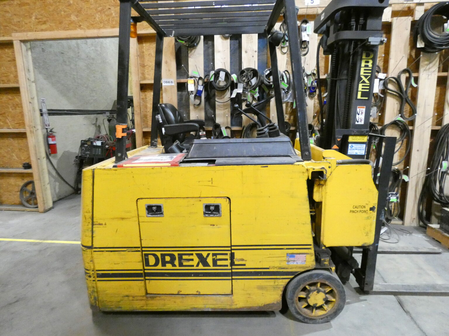 36V Drexel SLT30 SwingMast Electric Forklift, 90 Degree, 3000LBS ...