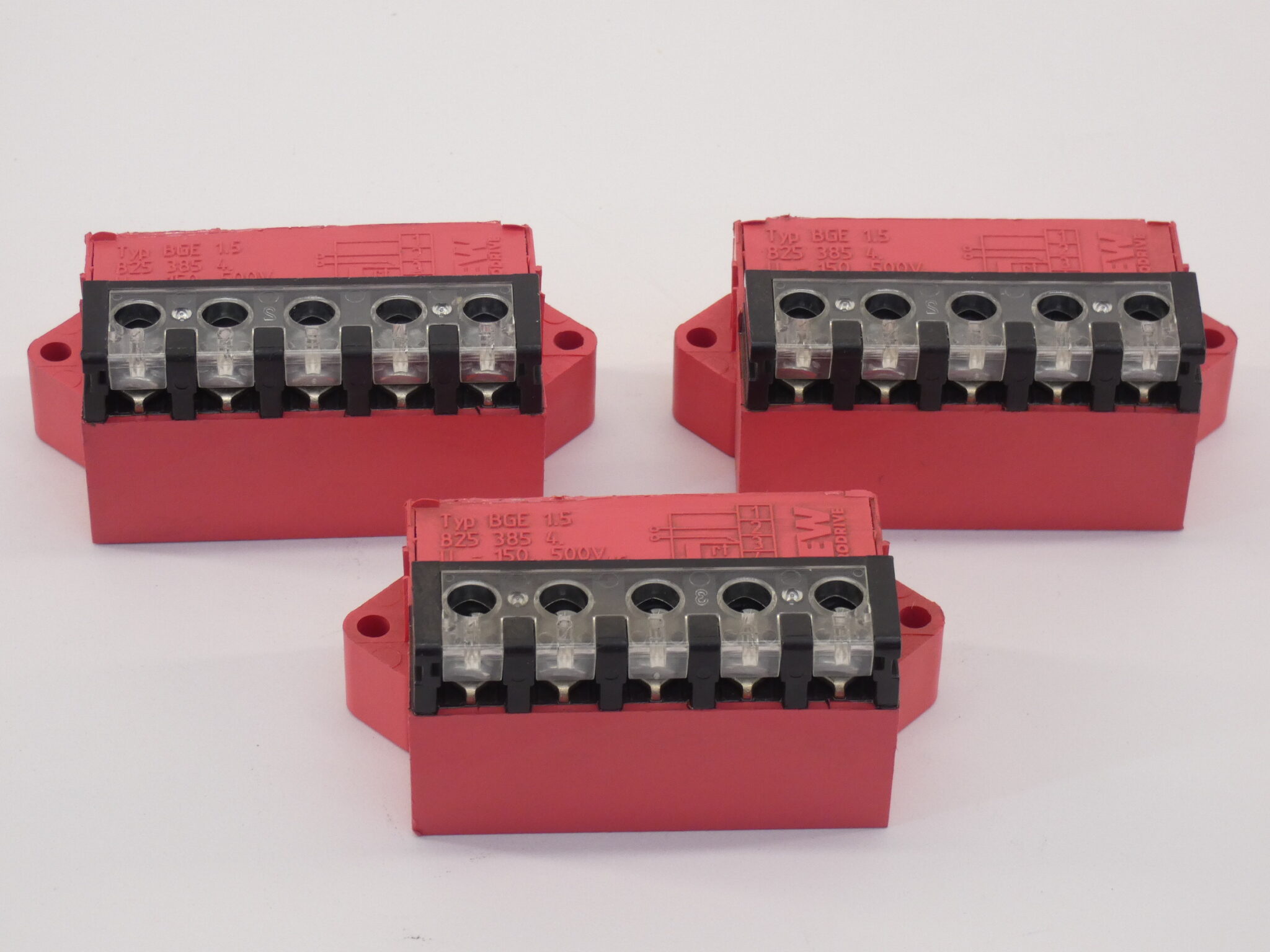 *Lot of 3* Sew Eurodrive Typ BGE 1.5 Rectifiers, 8253854 – GPM Surplus