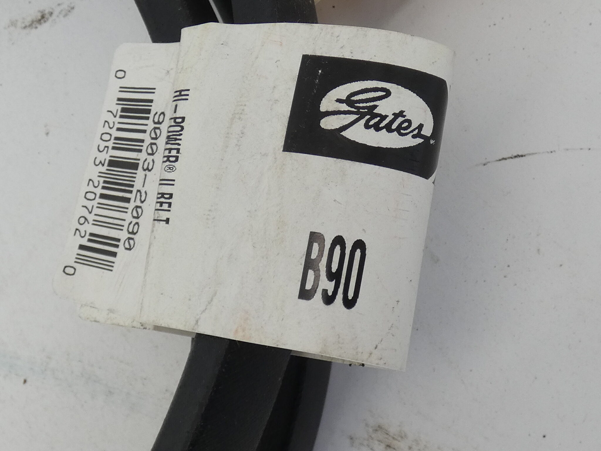 Gates B90 V-Belt, 9003-2090 – GPM Surplus