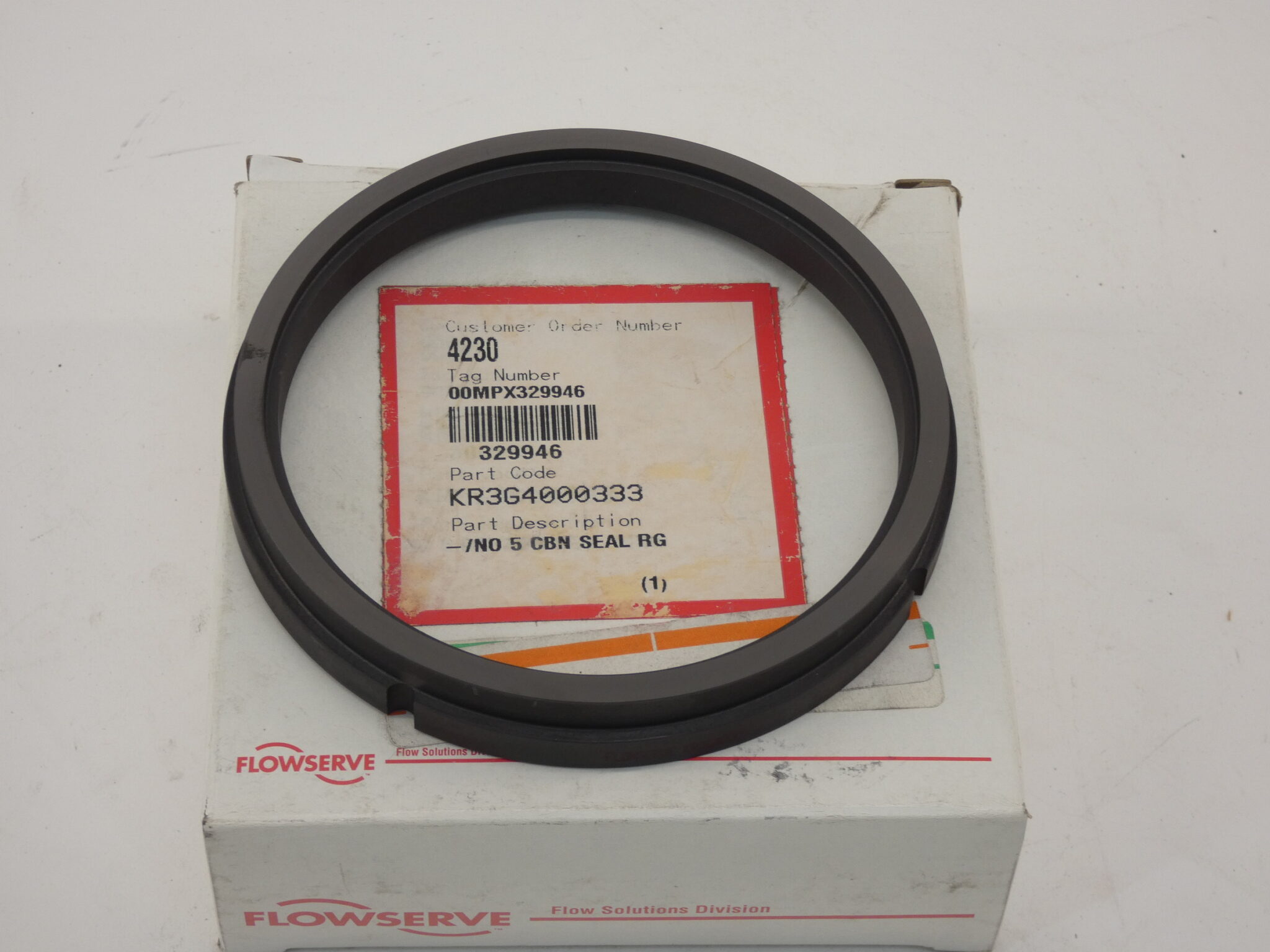 Flowserve KR3G4000333 NO. 5 Carbon Seal Ring – GPM Surplus