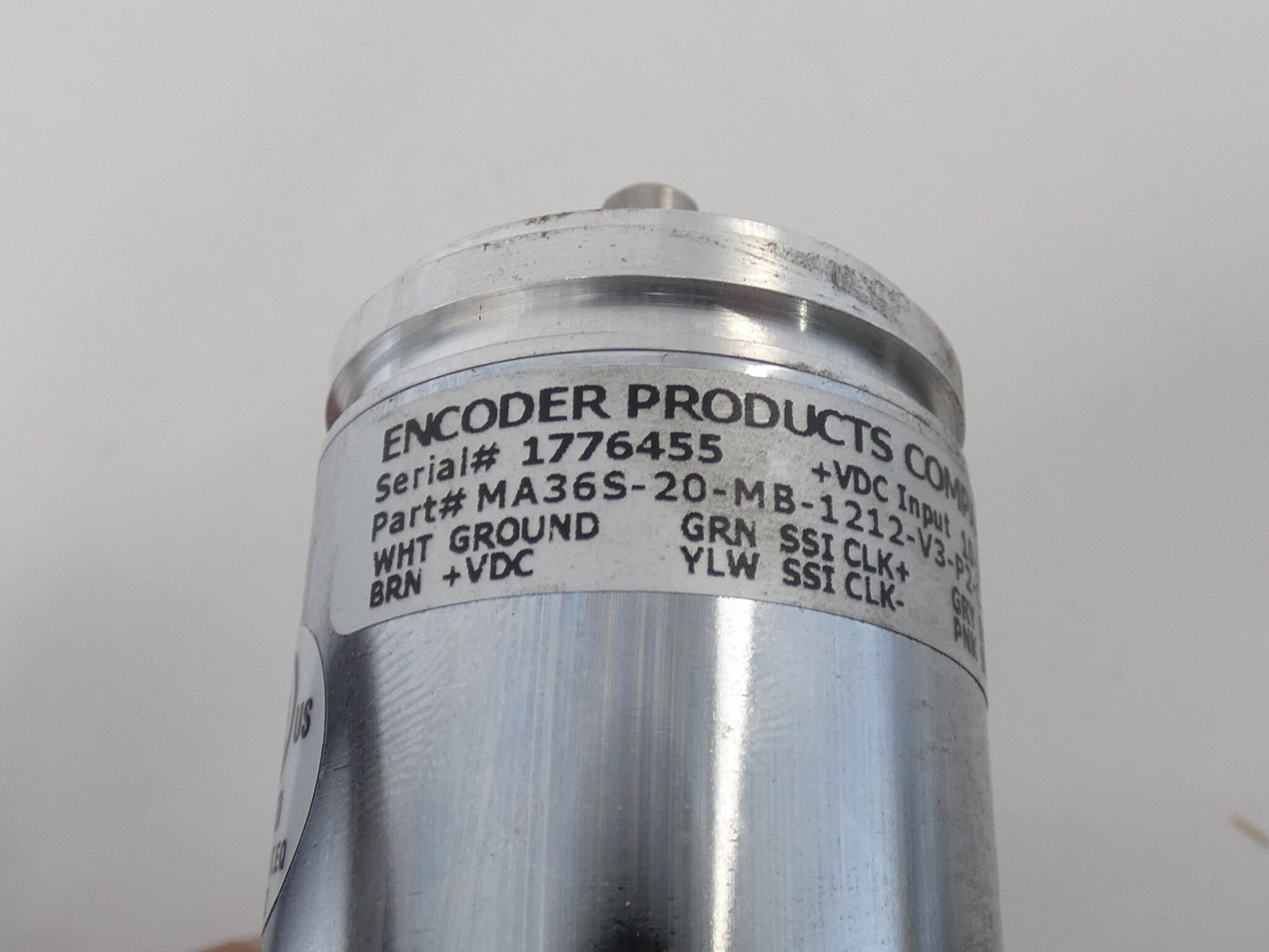 Encoder Product Company EPC MA36S-20-MB-1212-V3-P2-C2-A-EC6-G1 Encoder ...
