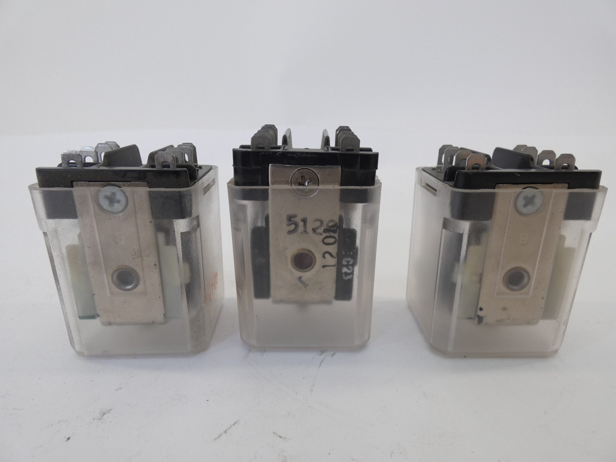 *Lot of 3* Potter & Brumfield Tyco KUP-11A15-240 Relay 1/3HP 120/240VAC ...