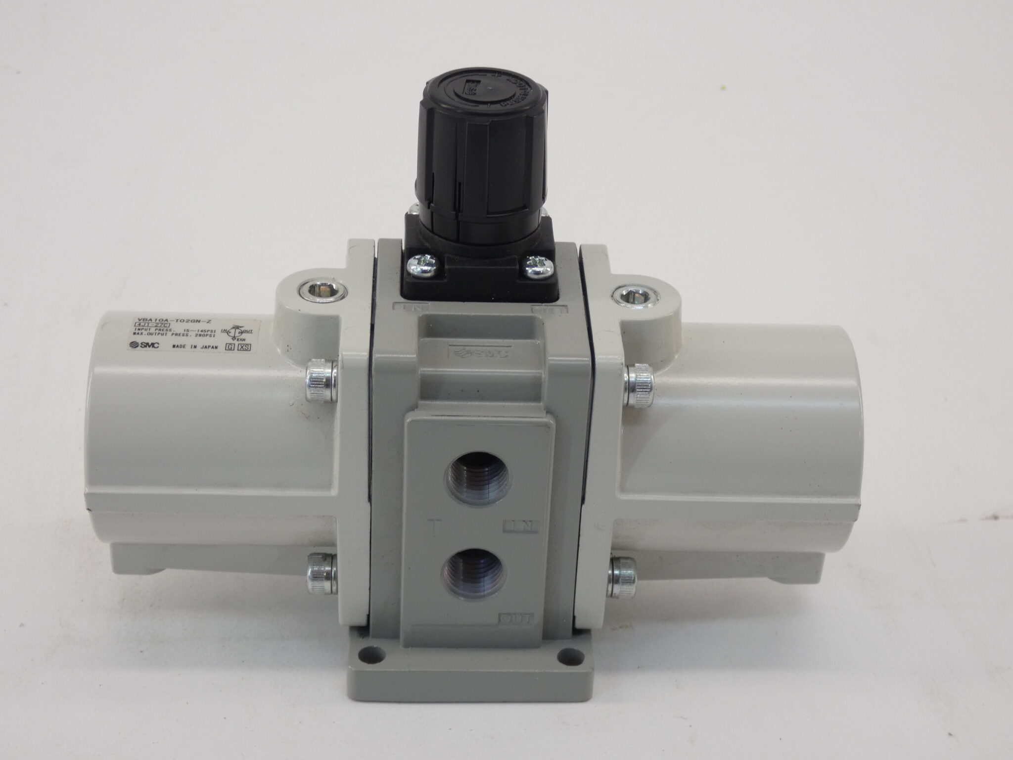 SMC VBA10A-T02GN-Z Booster Regulator 15-145 PSI – GPM Surplus