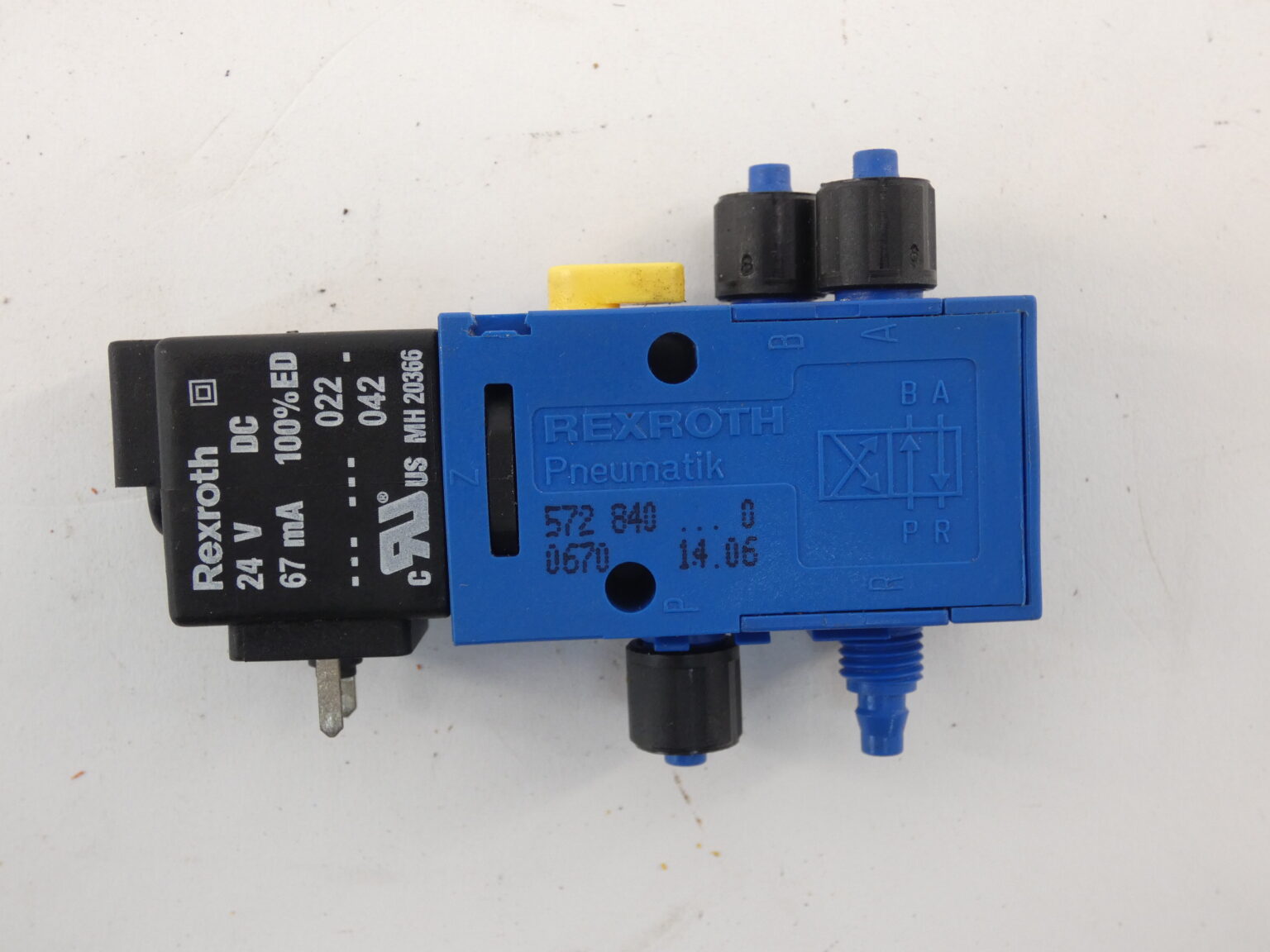 Rexroth 572 840 Solenoid Valve, 572840 – GPM Surplus