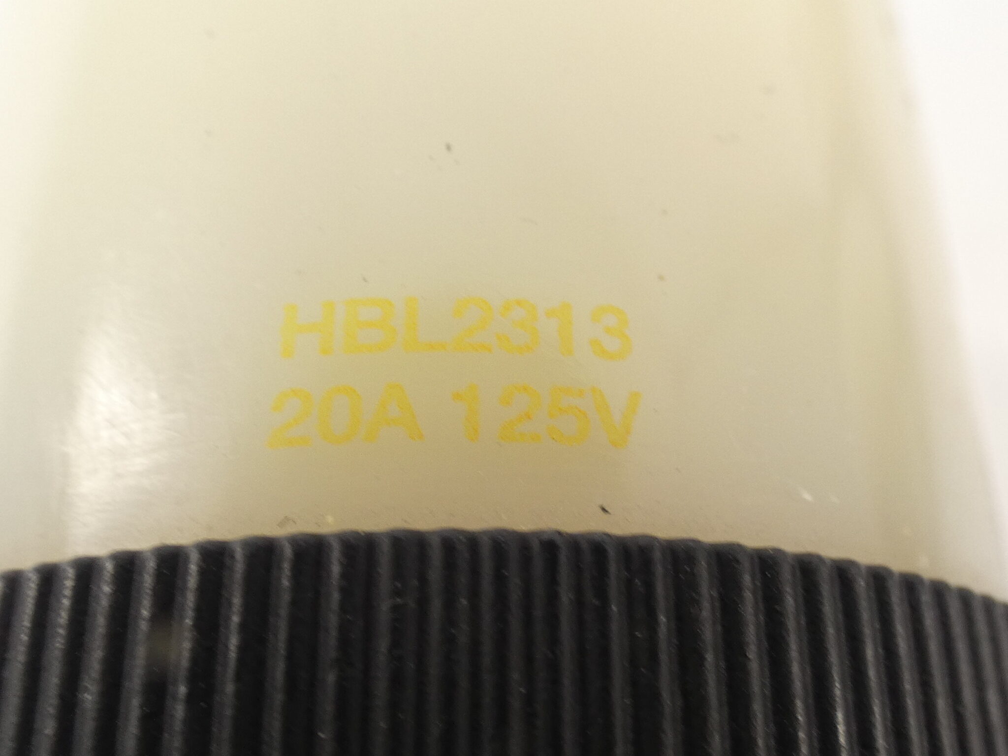 *Lot of 12* Hubbell HBL2313 Twist Lock Connector Receptacle, 20A, 125V ...