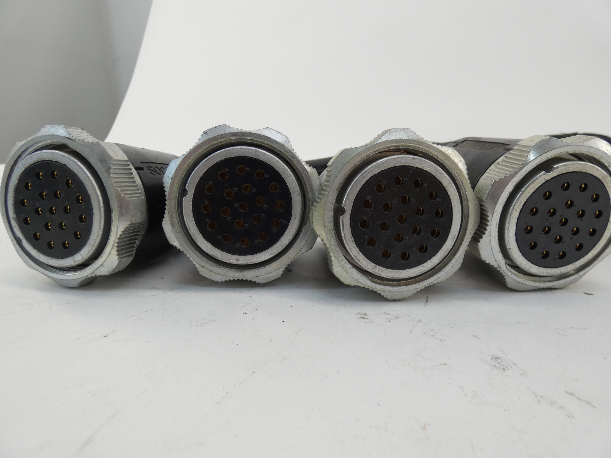 *Lot of 2* 5′ 5″ FLX4-Way Spider Cable w/ Socaplex 19-Pin Male Female ...