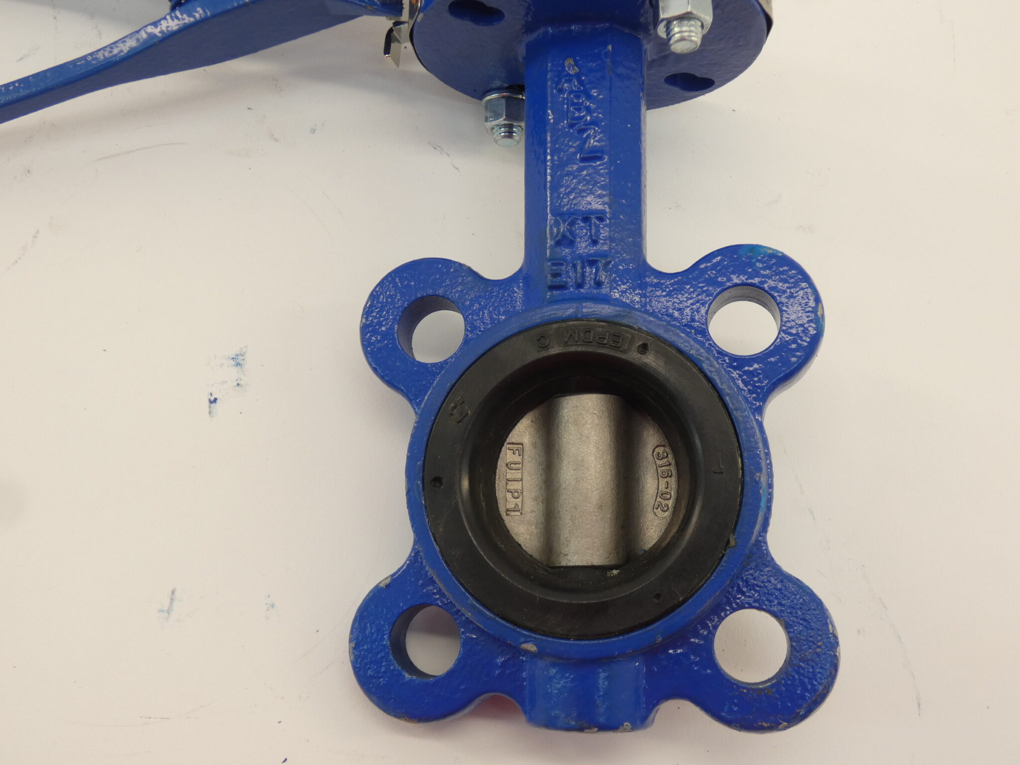 ABZ Valve 2″ Butterfly Valve 815 Trim Ductile Iron ABZ 9/16 Handle ...