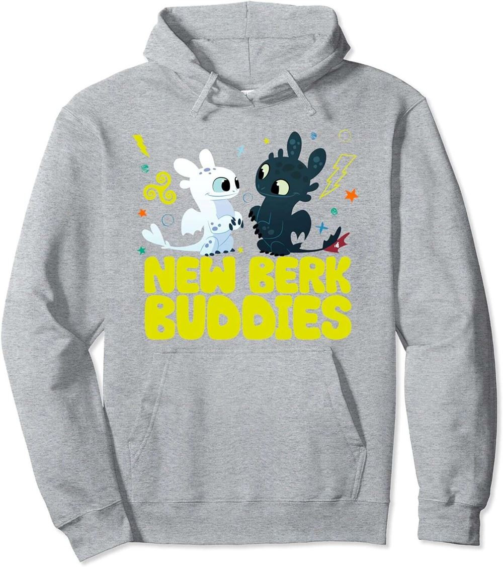 How To Train Your Dragon 3 Hidden World New Berk Buddies Pullover ...
