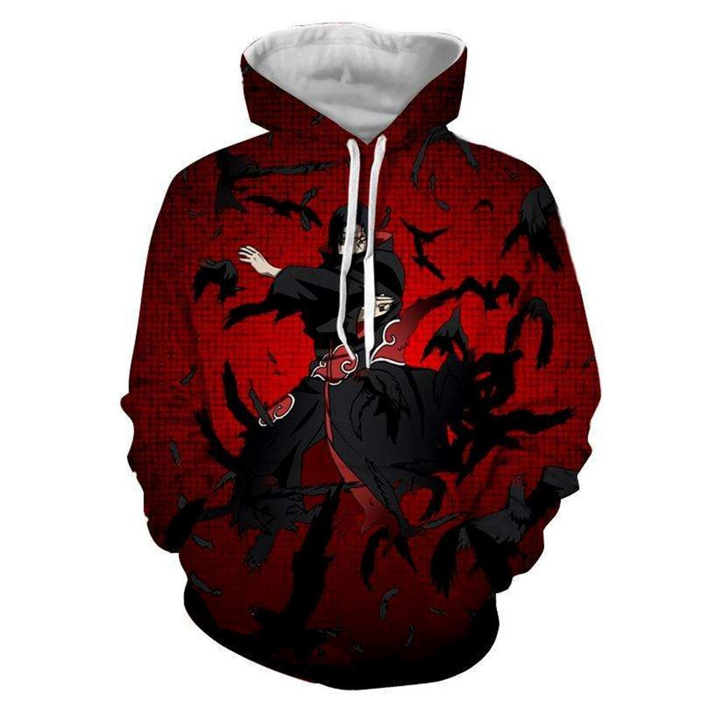 Naruto Hoodie – Itachi 3d Jacket – Zsweater – The Best Place to Order ...