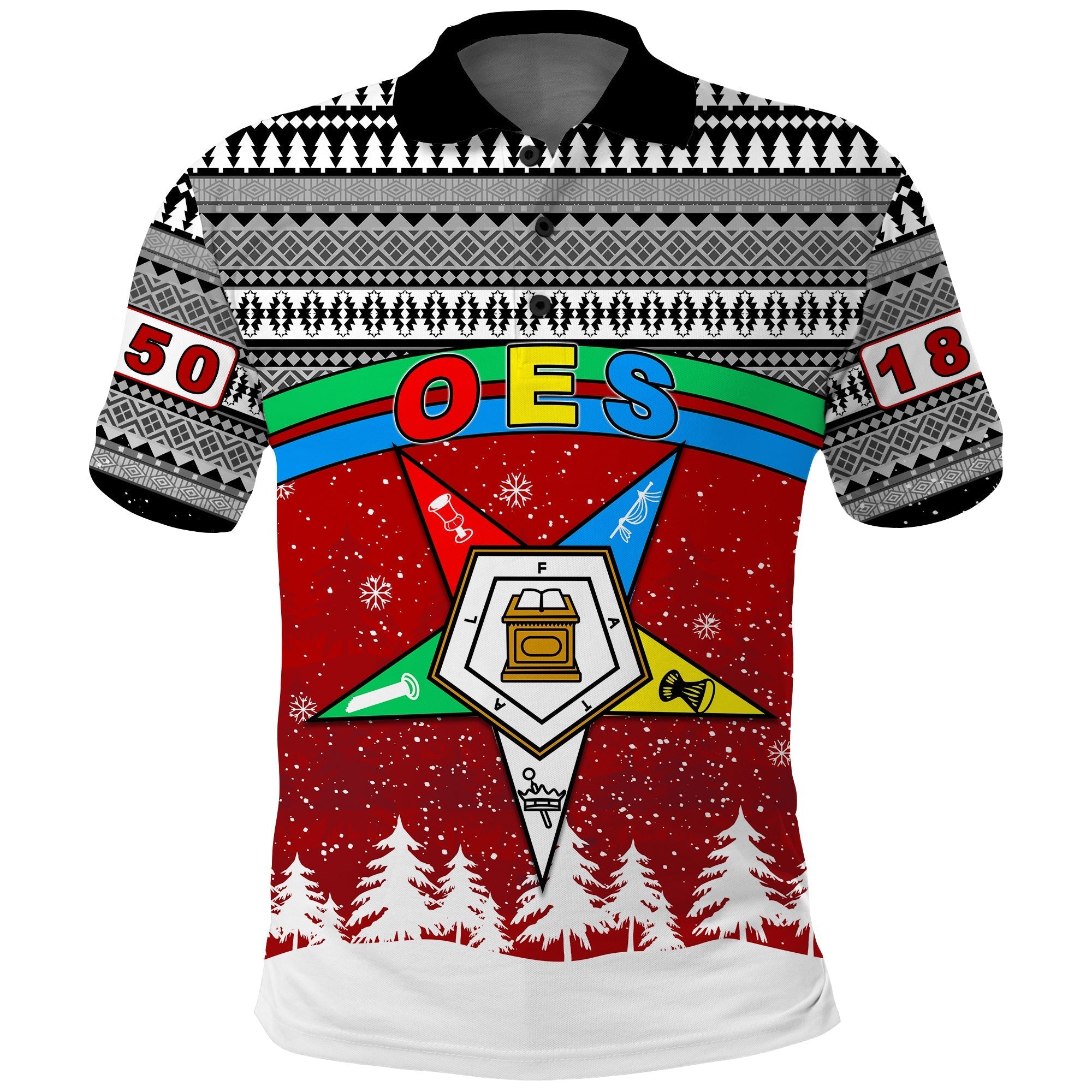 Sorority Polo – Order Of The Eastern Star Polo Shirt Oes Christmas ...