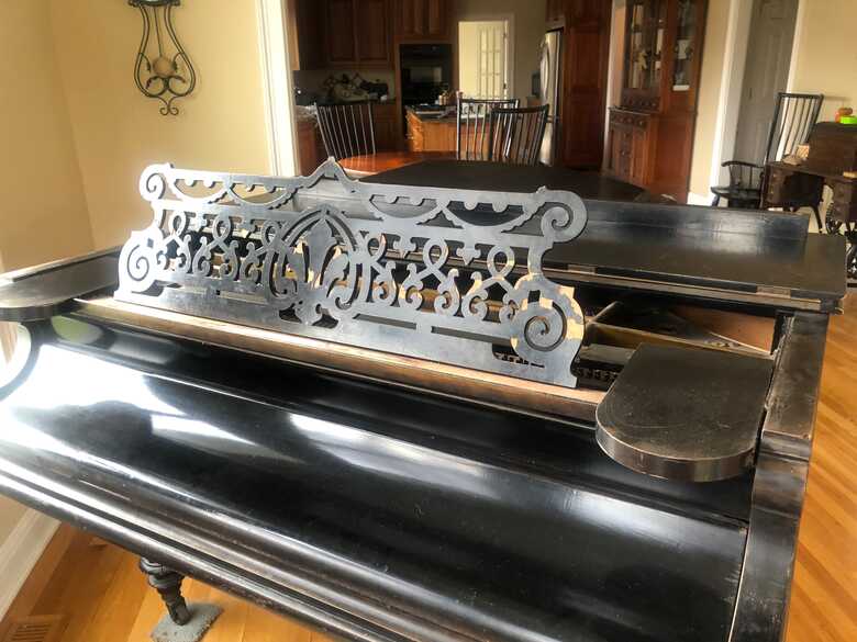 *SOLD* c.1911 Chickering & Sons Mahogany Parlor (6') Grand Piano ...