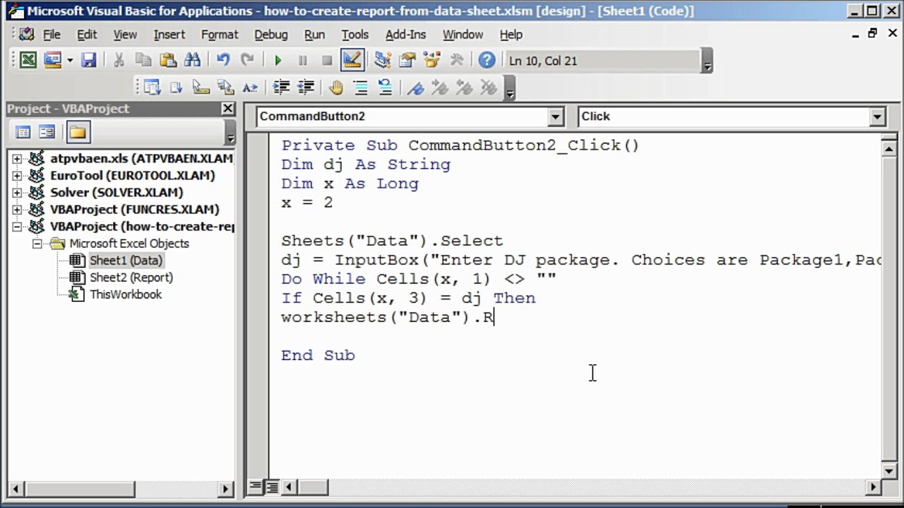 How To Create Report From Excel Data Sheet With VBA YouAccel Media how-to-create-report-from-excel-data-sheet-with-vba-youaccel-media